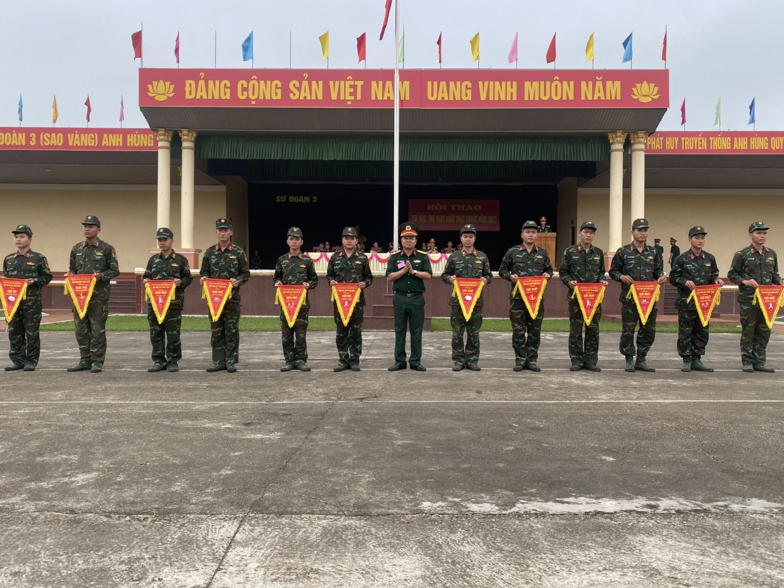 Sư đoàn 3 tổ chức Hội thao thể dục, thể thao khối các cơ quan, tiểu đoàn trực thuộc